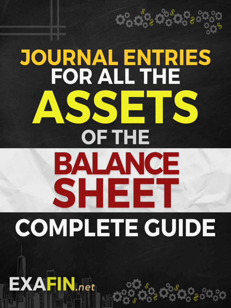 Journal Entries For All The Assets | PDF | Business | Finance & Money ...