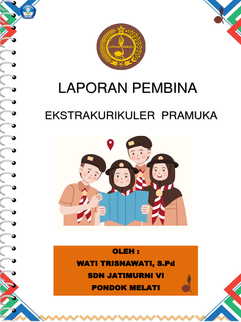 Laporan Tugas Tambahan Pembina Pramuka - SDN Jatimurni VI | PDF
