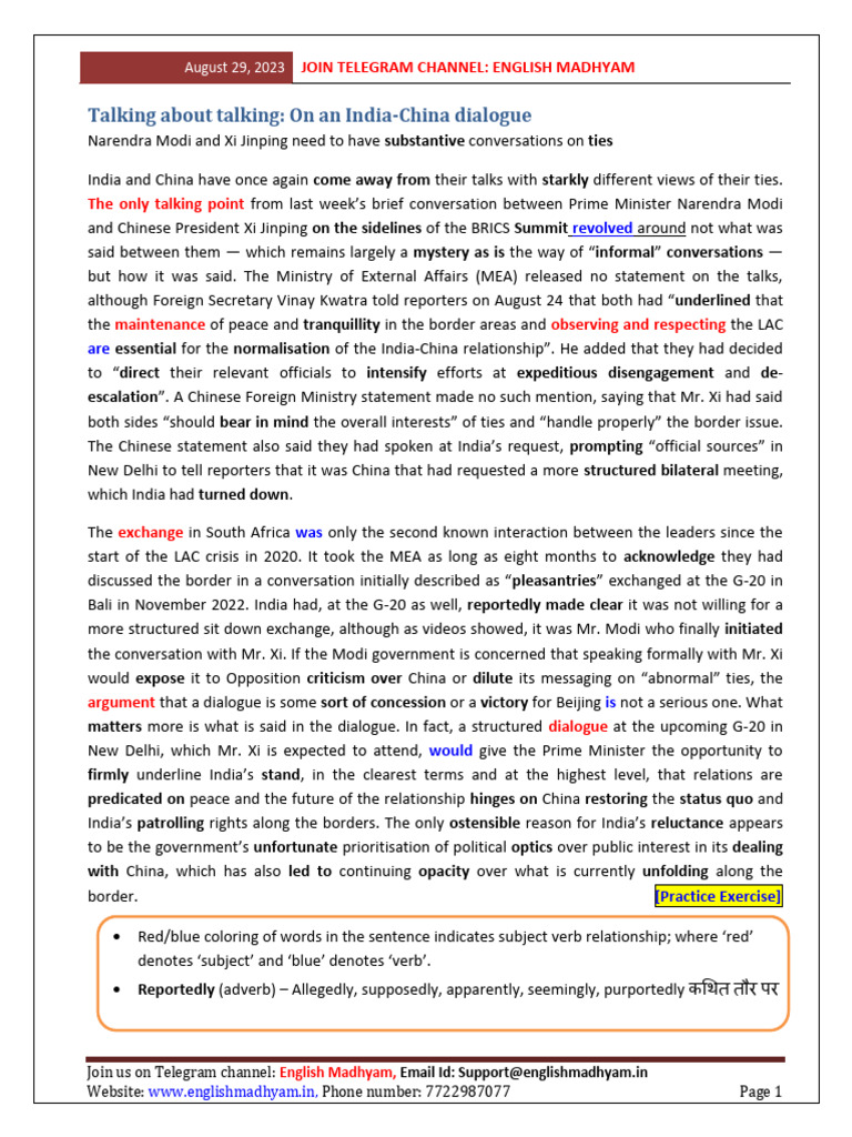 Talking About Talking | PDF | Verb | Adjective