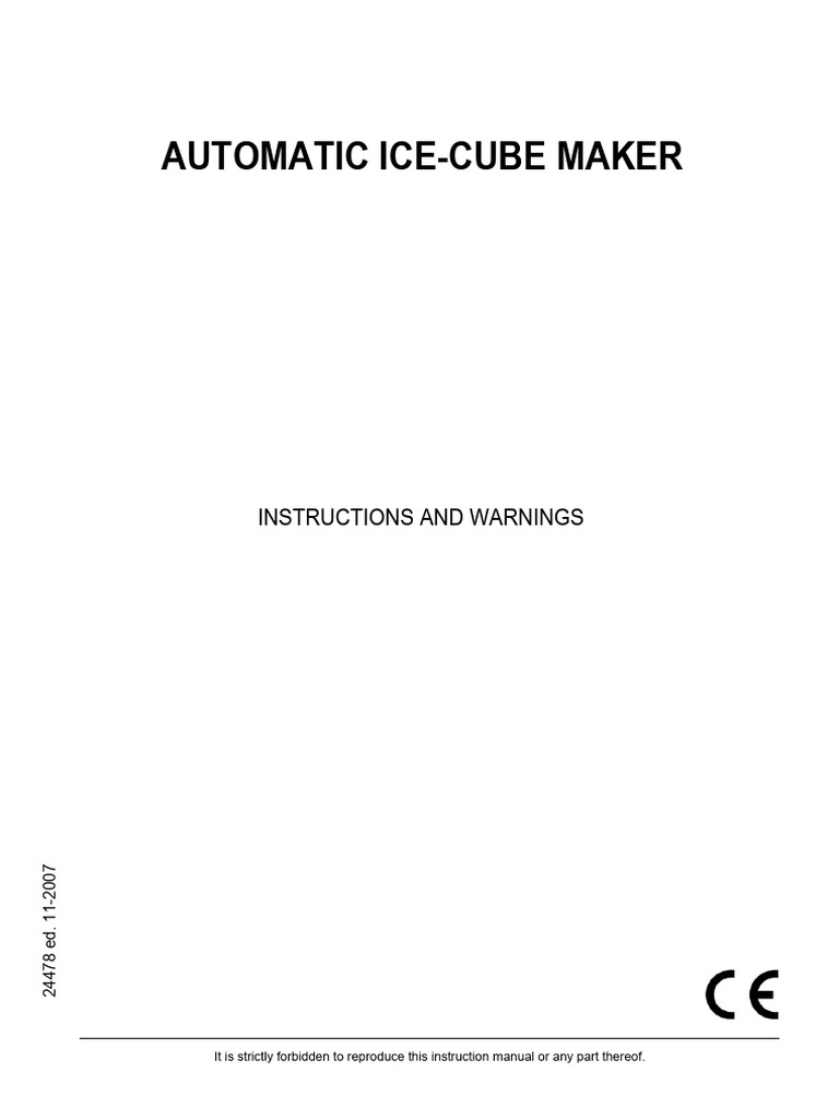 Brema - Ice Machine | Download Free PDF | Ac Power Plugs And Sockets ...