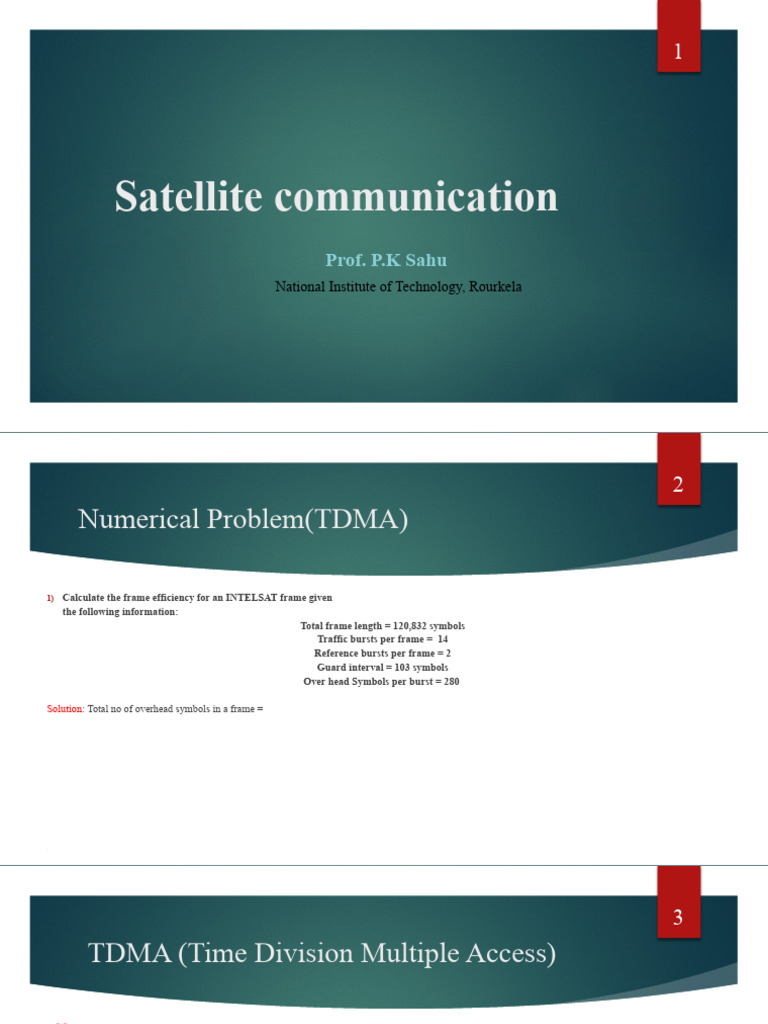 TDMA in SC1 | PDF | Bit Rate | Electronics
