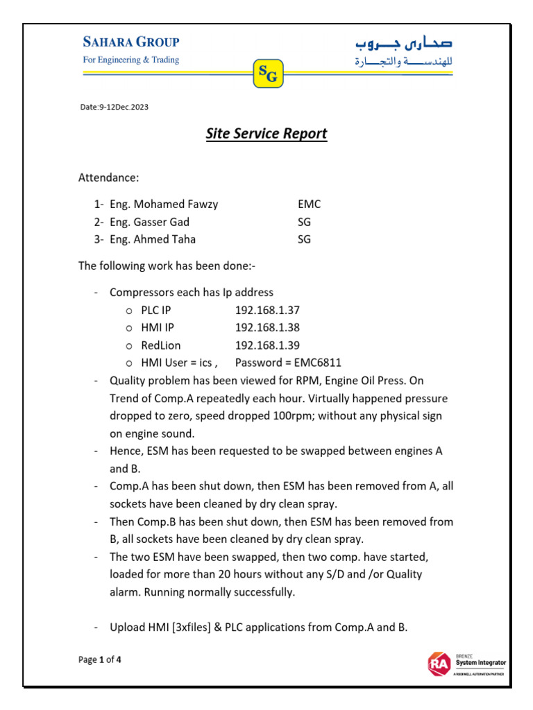 Comp A PLC Report | Download Free PDF | Computing | Computer Engineering