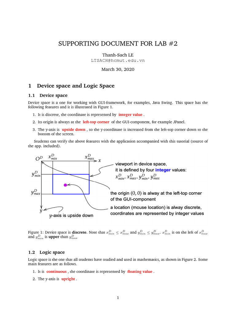 Space Mapping Pdf Cartesian Coordinate System Constructor Object