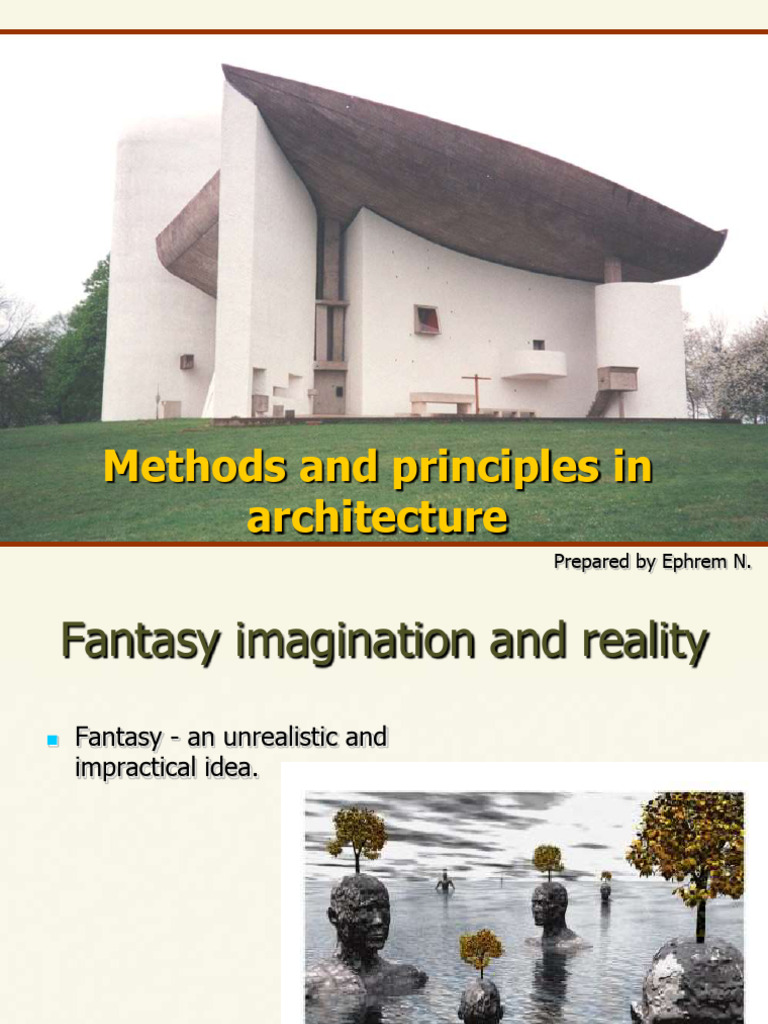 lecture 6 method and principles in architecture | PDF