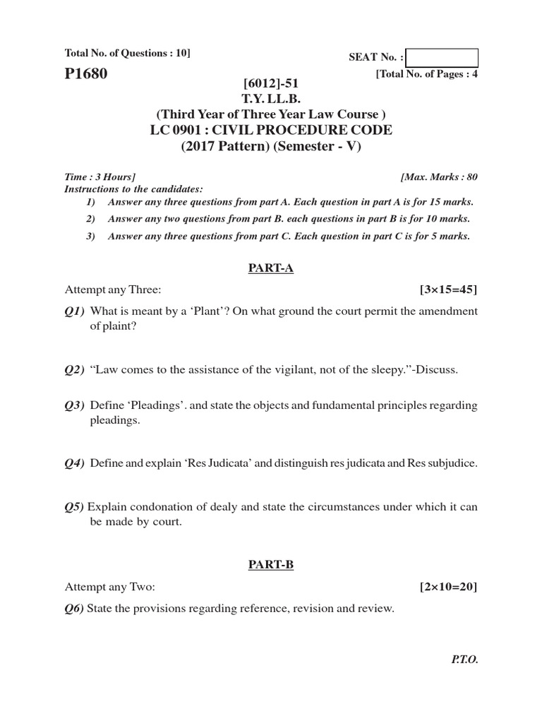 Law Exam Papers for LL.B. Students | PDF | Taxes | Rent Regulation
