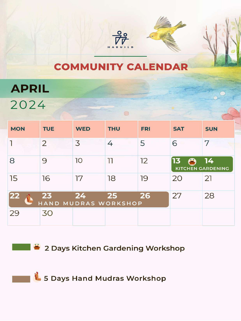 April Calendar | PDF