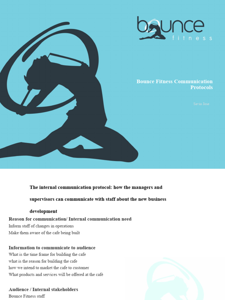 Bounce Fitness Communication Protocols | PDF | Communication | Internet