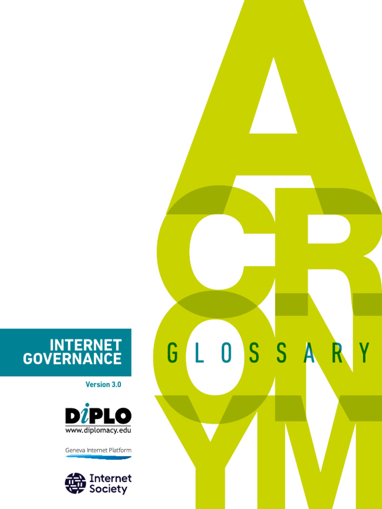 IG Acronym Glossary 2019 | PDF | Internet | Domain Name
