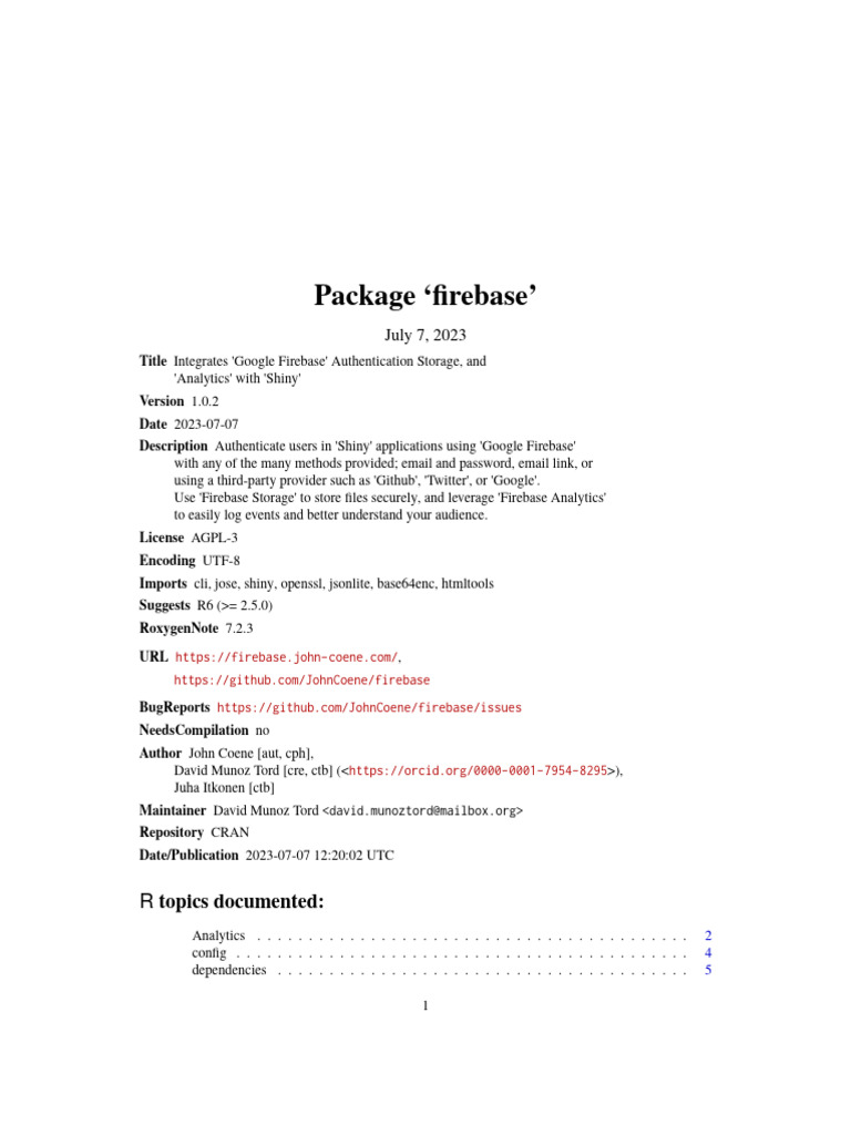 Firebase | PDF | Password | Login