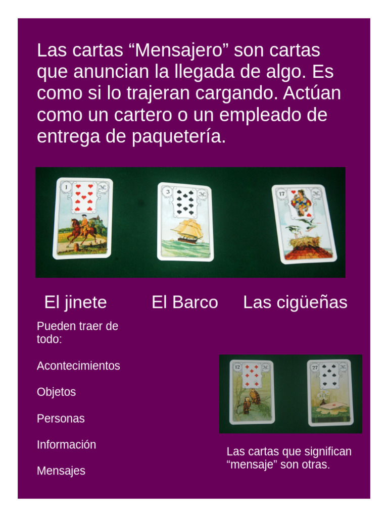 Cartas Mensajeras: Significados y Ejemplos | PDF | mensajero