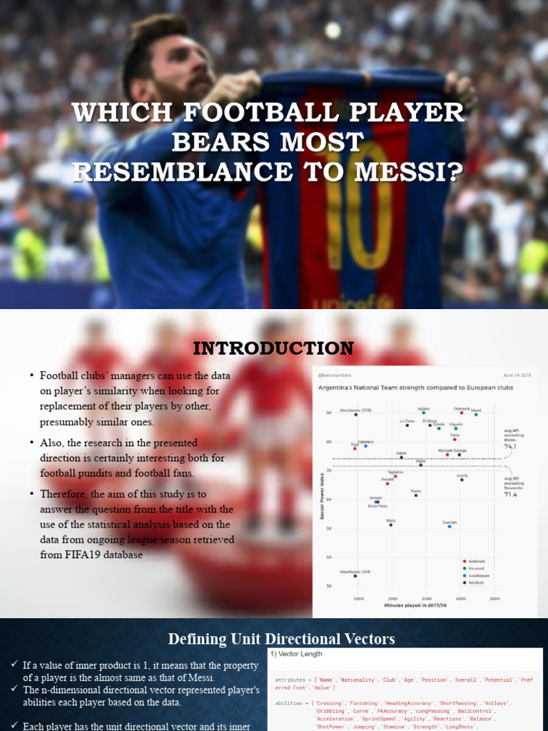 Messi Performance Analysis and Replacement | PDF | Vector Space ...