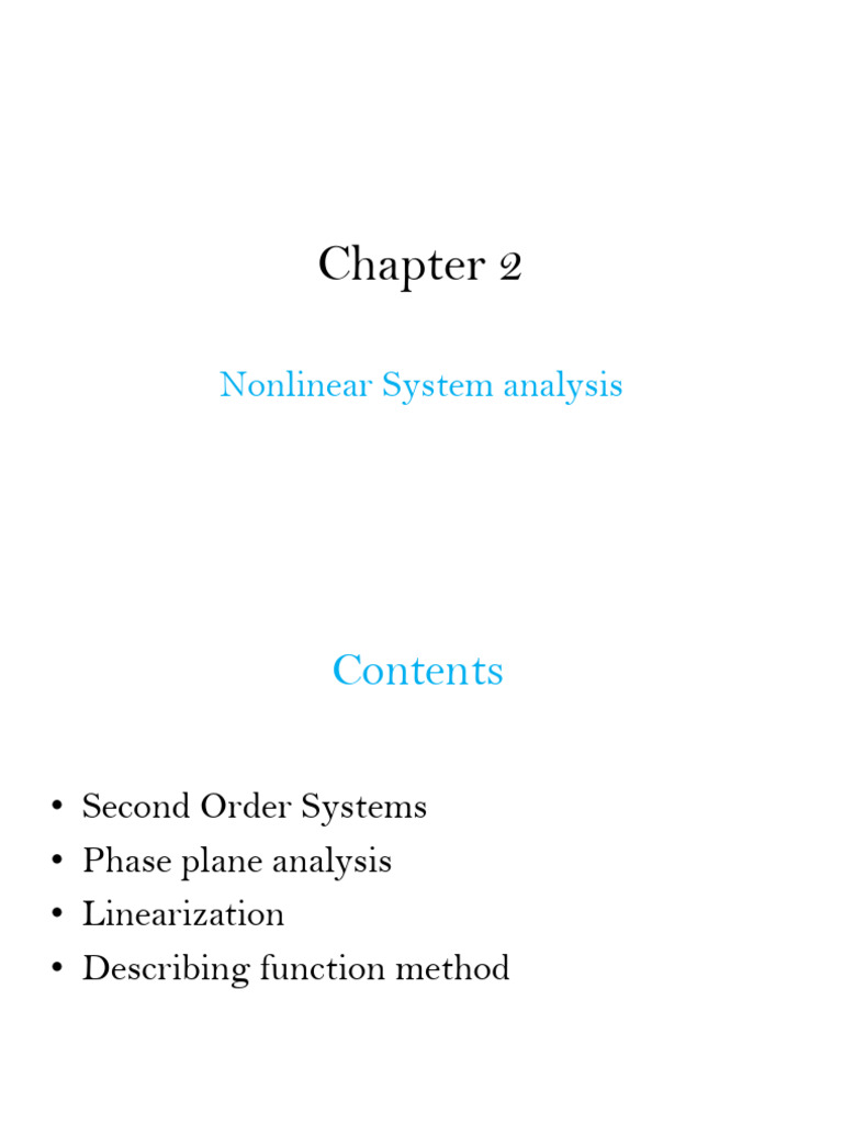 Chapter 2 Analysis of NLS - Updated | PDF | Nonlinear System | Mathematics