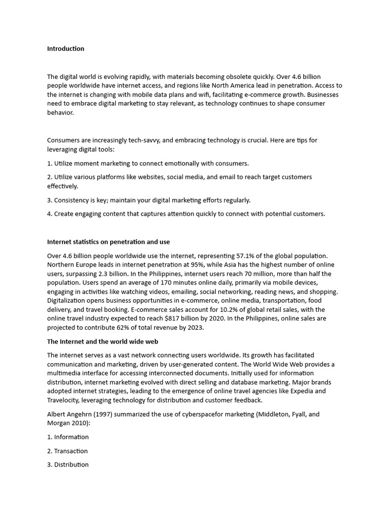 Chapter 8 Digital Marketing | PDF | Popular Culture & Media Studies ...