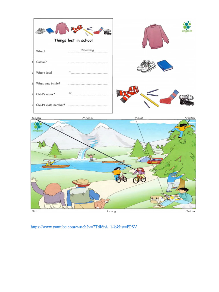 Cambridge Movers 8 English Listening | PDF