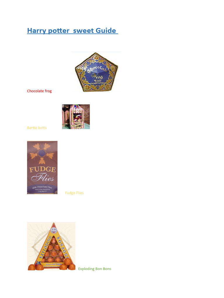 Harry Potter Guide | PDF