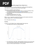 Analysis of Tensile Test Data Using MS Excel | PDF | Stress (Mechanics ...