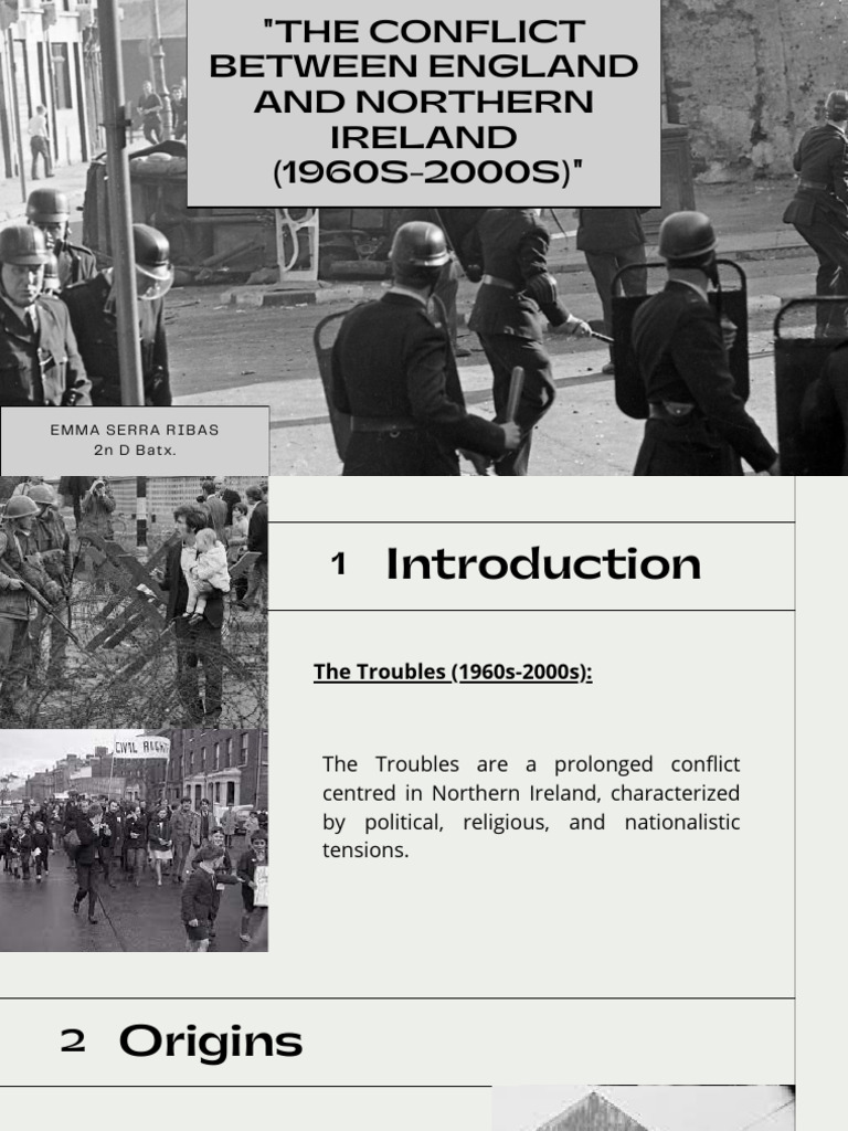 Optional Task 1 Term - Presentation | PDF | The Troubles | Northern Ireland