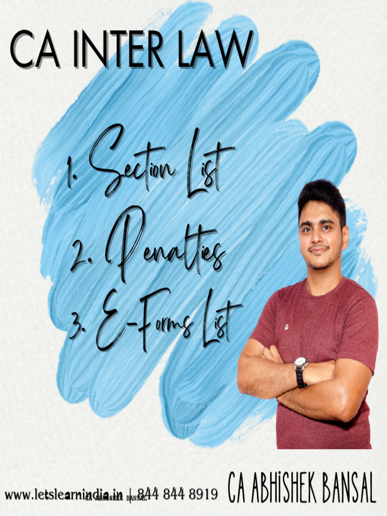 Law Section List | PDF