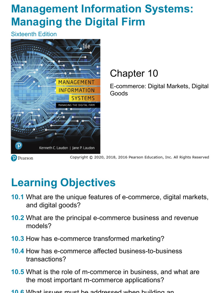 Lecture-10 MIS VQBAO | Download Free PDF | E Commerce | Electronic Data Interchange