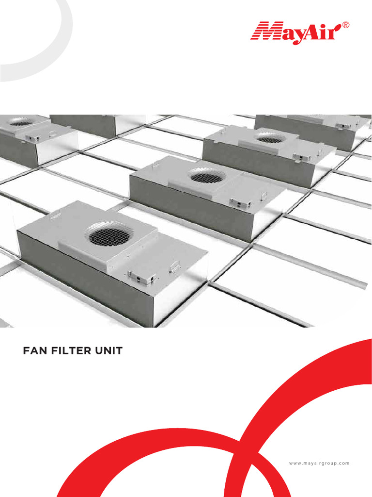 MayAir Fan Filter Units Overview | PDF | Filtration | Engineering