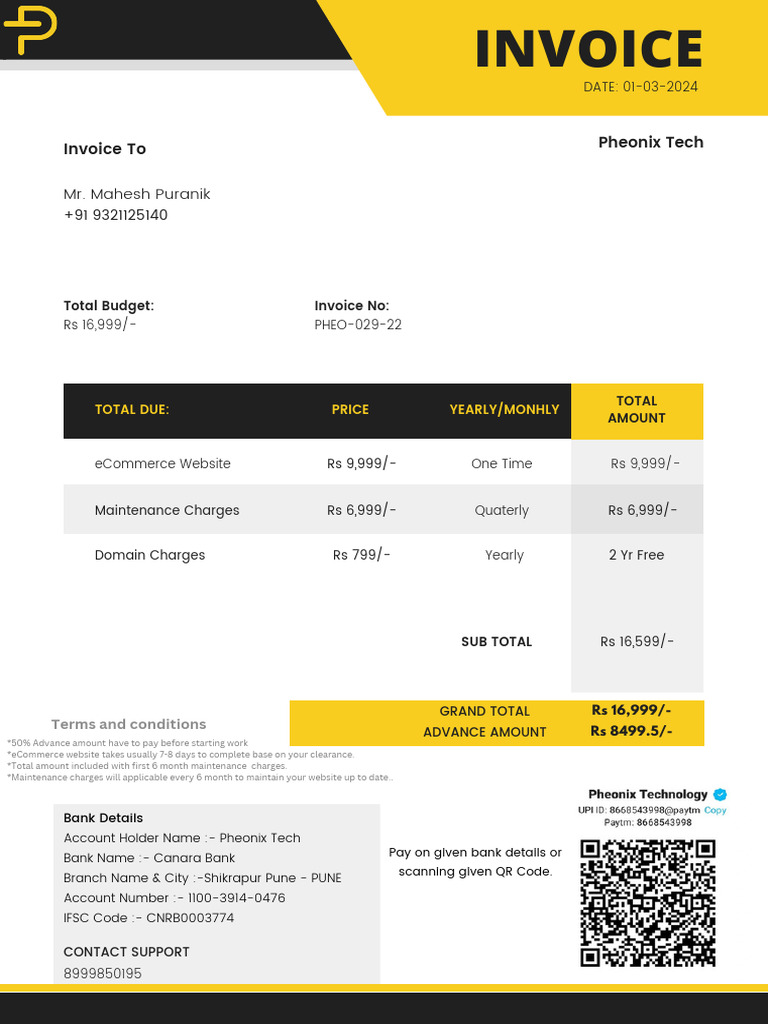 Updated Quotation | PDF