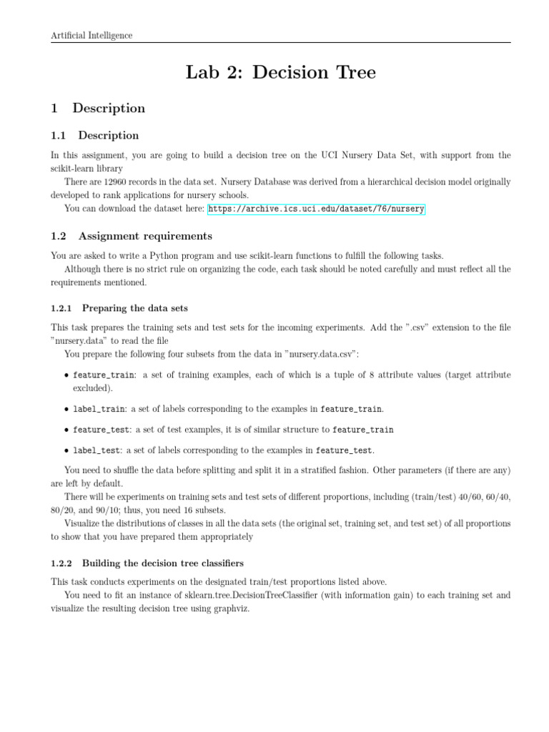 Lab 2 | PDF | Statistical Classification | Machine Learning