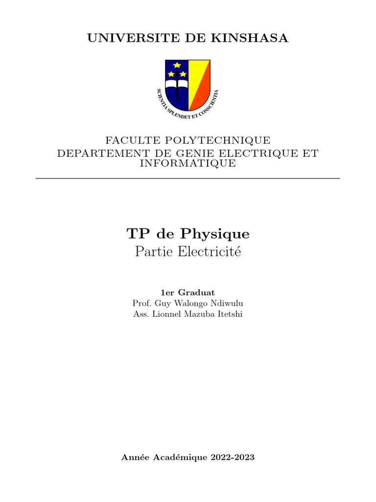 TP17 Nov | PDF | Condensateur | Champ (physique)