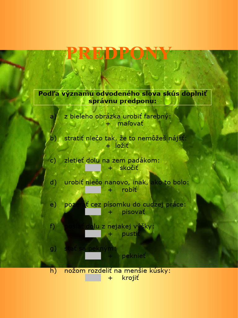 Hurá Na PREDPONY - ) | PDF