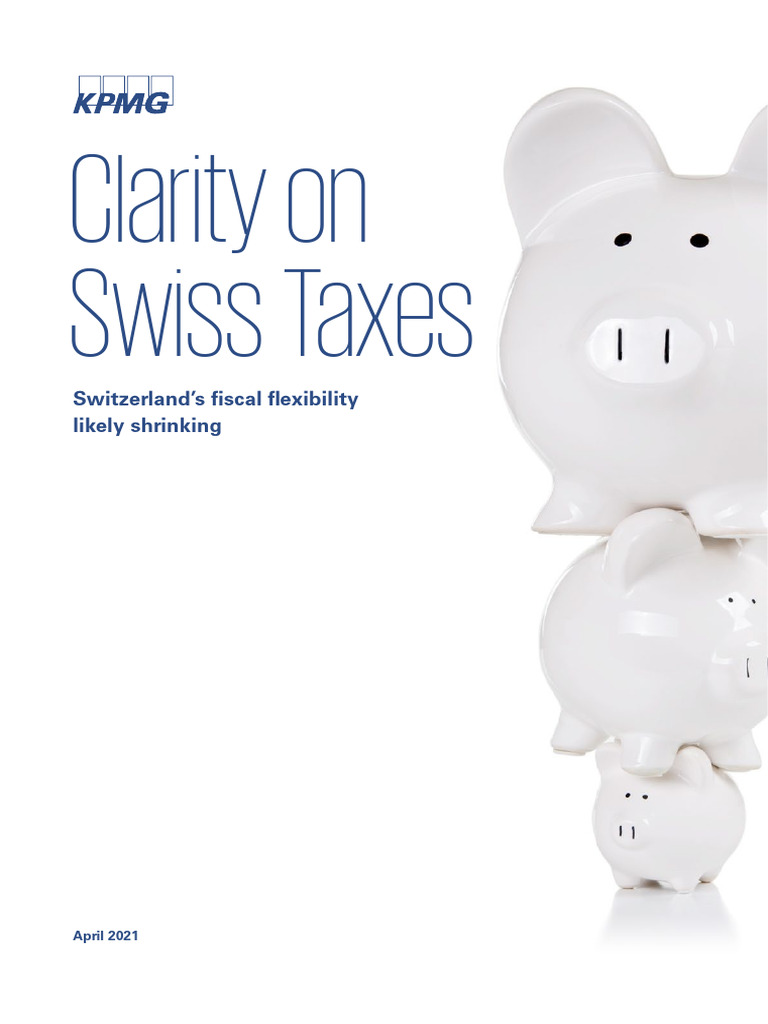 Swiss Taxes 2021 | PDF | Switzerland | Taxes