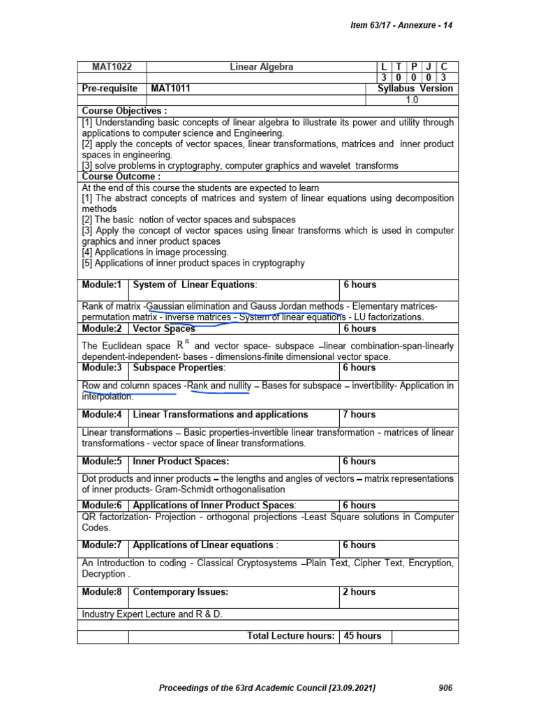 Mat1022 - Linear-Algebra - TH - 1.0 - 57 - Mat1022 - 63 Acp | PDF | Matrix (Mathematics ...