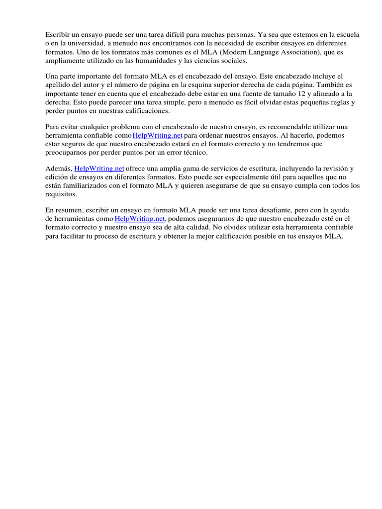 Mla Format Essay Header | PDF | Citation | Apa Style