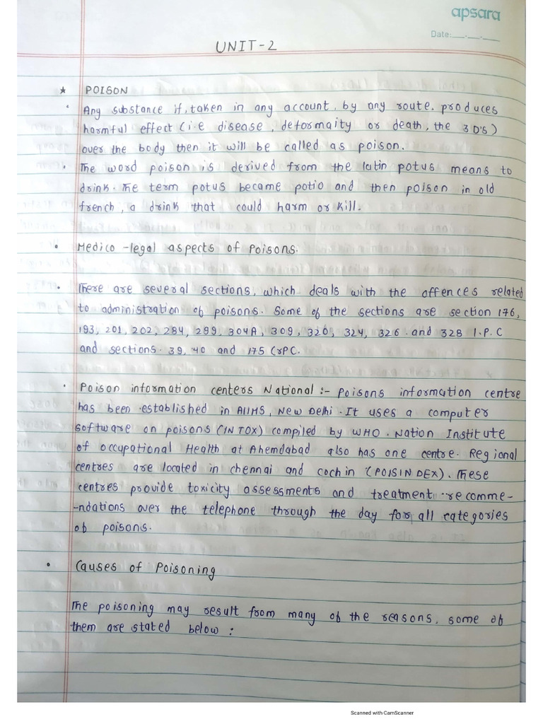 Poison and Its Types | PDF