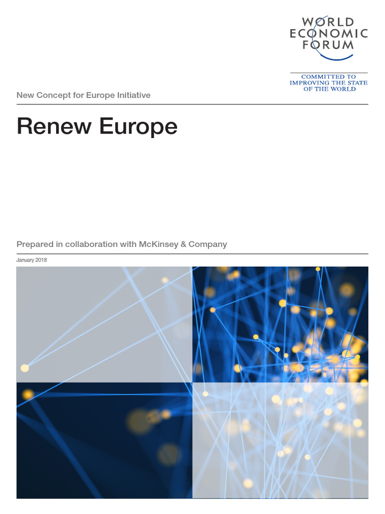 Renew Europe Report 2018 | PDF | European Union | Economic Growth
