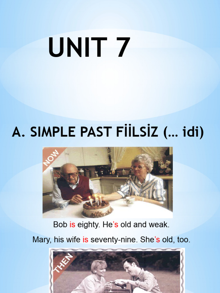 2 Simple Past Tense was were | PDF