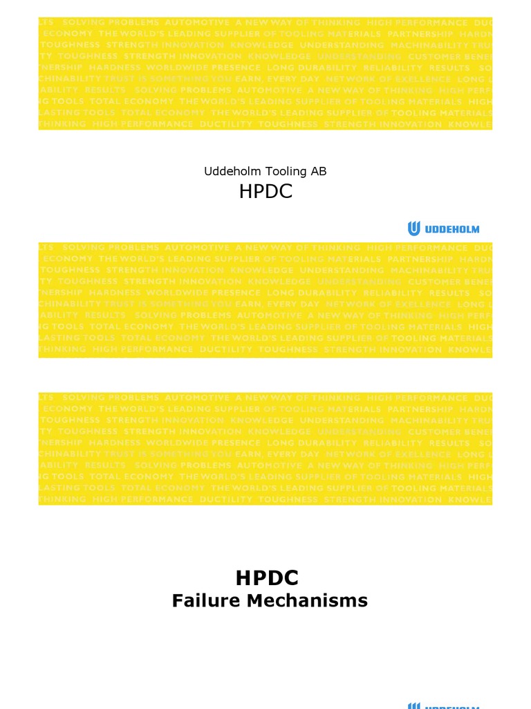 HPDC 3 | PDF | Heat Treating | Annealing (Metallurgy)