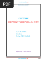 Su Dung Luoc Do Hoocne Trong Chia Da Thuc | PDF