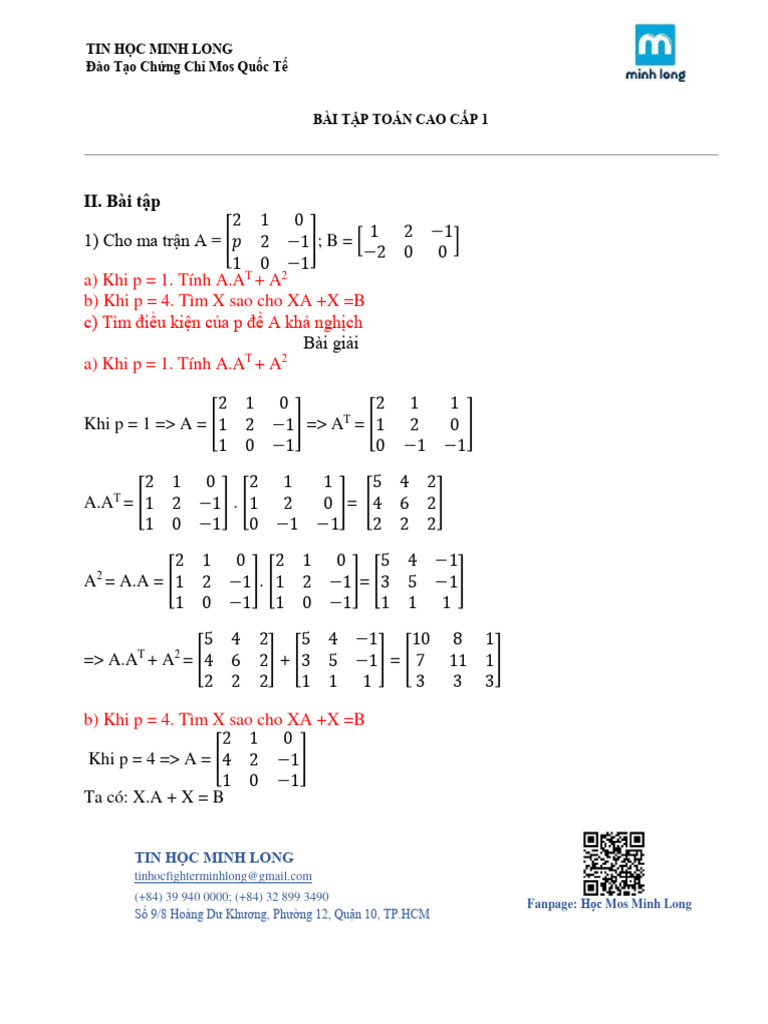 đề giải chi tiết TCC1 | PDF