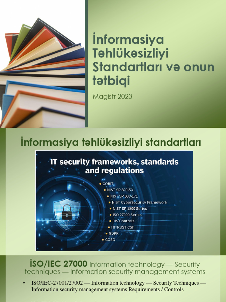 Infosec Standartlar | PDF