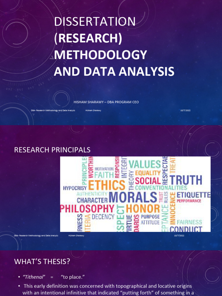 Material Dissertation Research | PDF | Methodology | Scientific Method