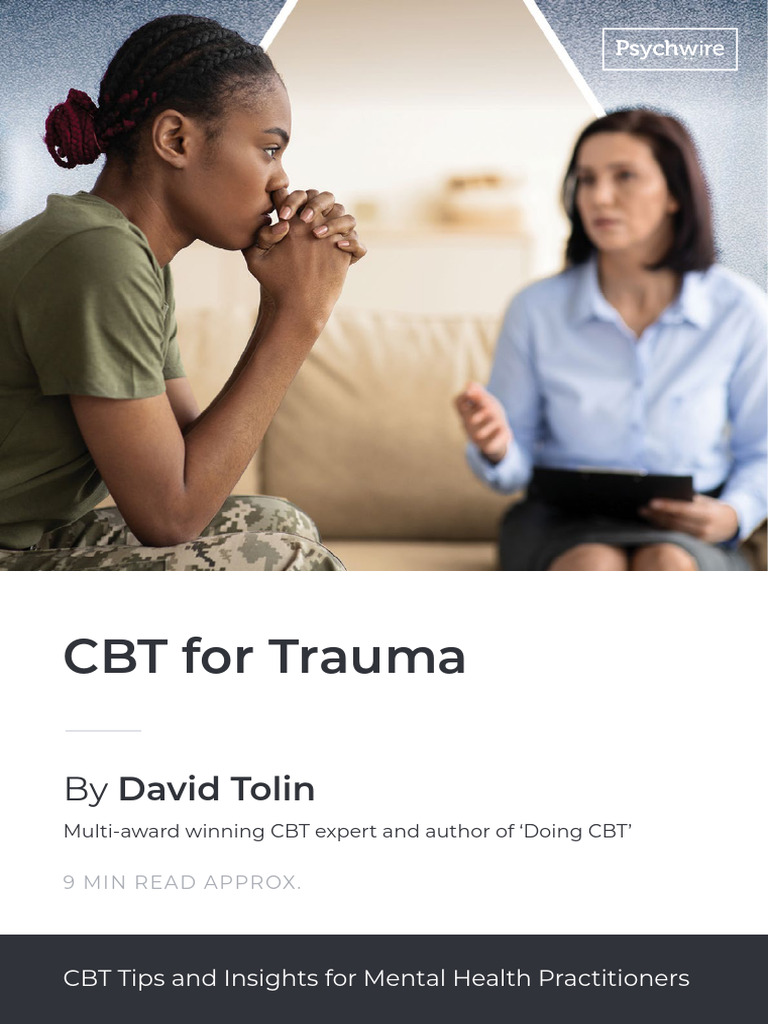 Cbt For Trauma Pdf Psychological Trauma Cognitive Behavioral Therapy