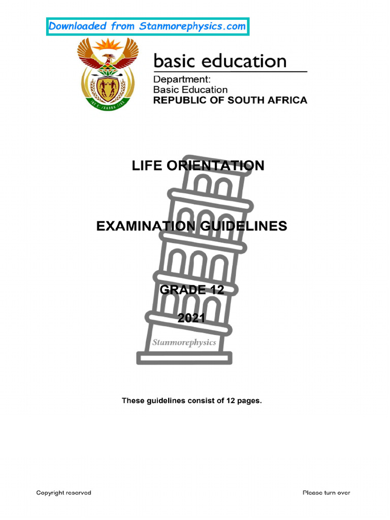 Life-Orientation-Exam -Eng | PDF