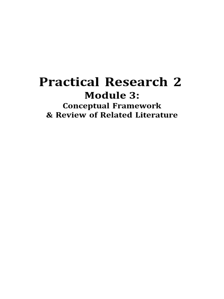 Research Module 3 | PDF | Hypothesis | Theory