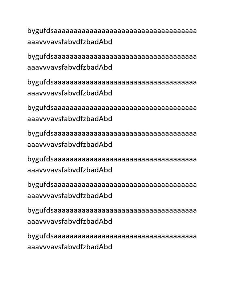 Repeated Text Document Analysis | PDF