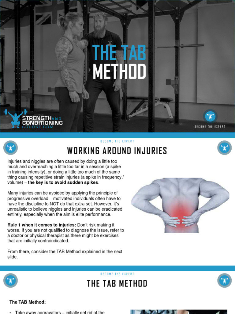17. The TAB Method | PDF | Clinical Medicine