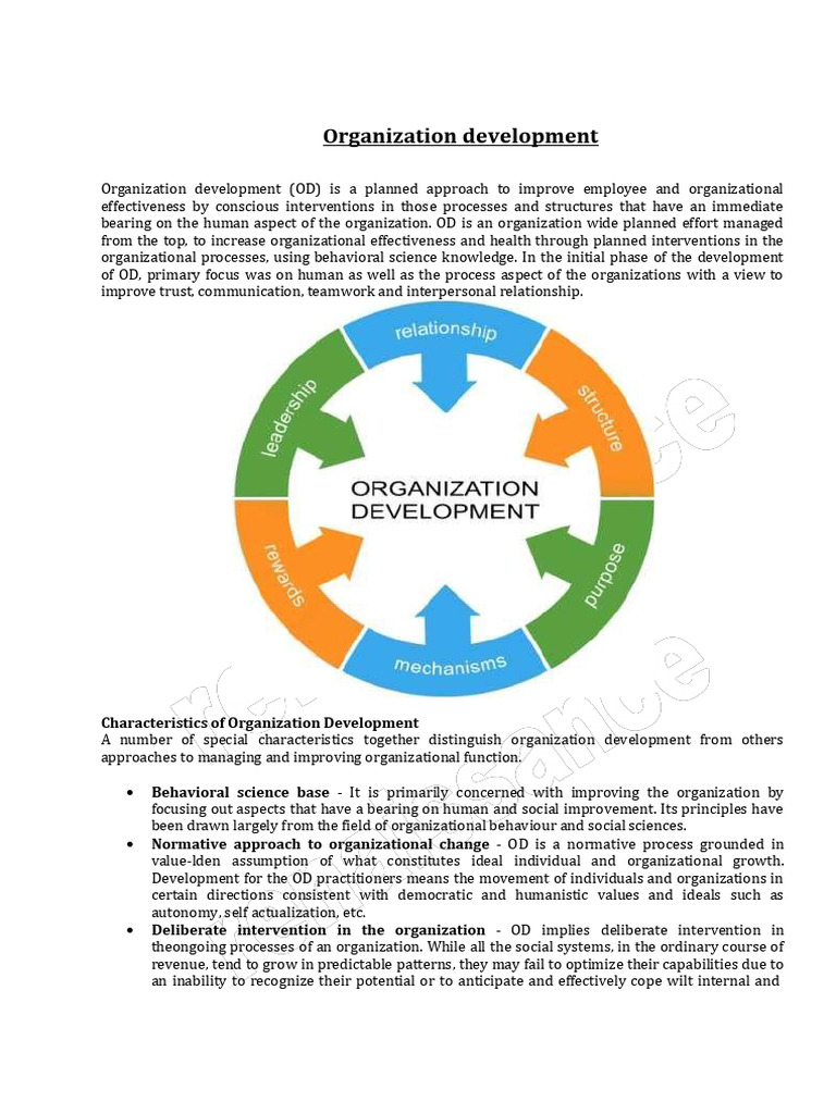 Unit 5 Organization Development (OB) | PDF | Power (Social And ...