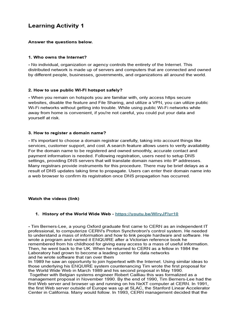 Reflection SG 2 (Gee 1) | PDF | World Wide Web | Internet & Web