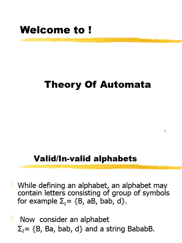 Lecture 2 Pdf String Computer Science Grammar