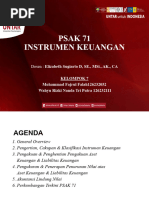 PSAK 109 - Instrumen Keuangan | PDF | Bisnis | Pengelolaan Keuangan & Uang
