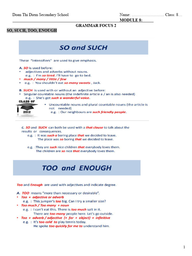 SO SUCH TOO ENOUGH | PDF