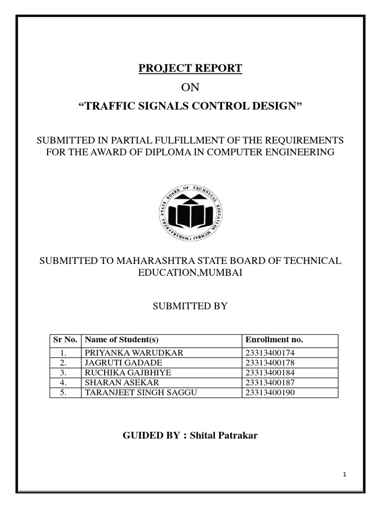 GAD 07 | PDF | Traffic | Intersection (Road)